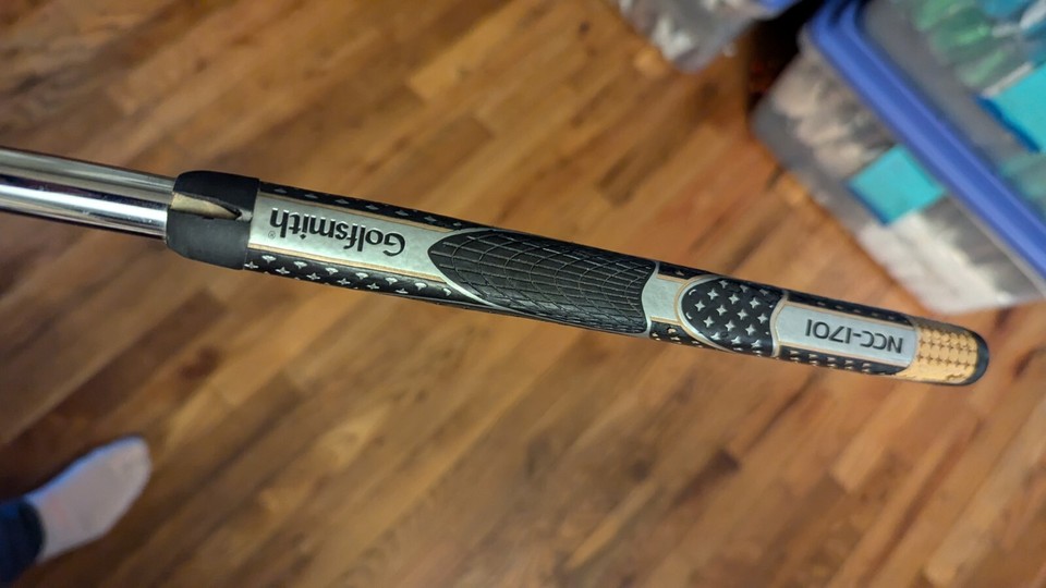 USS ENTERPRISE NCC-1701 Golf Putter Golfsmith - Very Rare - Star Trek ...