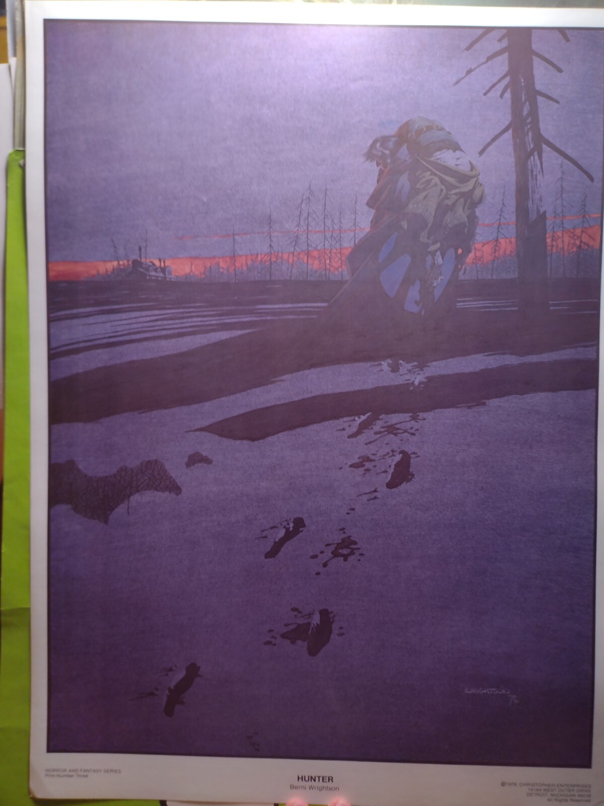 Berni Wrightson Horror & Fantasy #3 "Hunter" No Signature | eBay