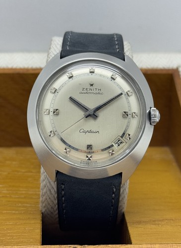Vintage Zenith Captain Automatic Cal.2542 PC Men Wristwatch | eBay