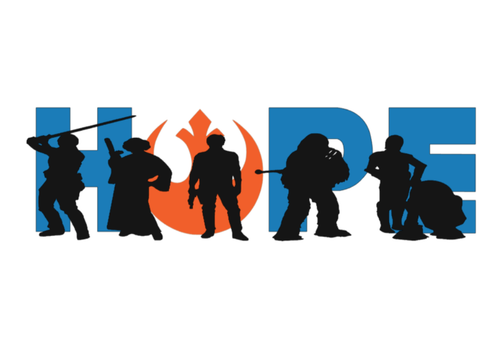 Star Wars HOPE High Quality Vinyl Decal | eBay