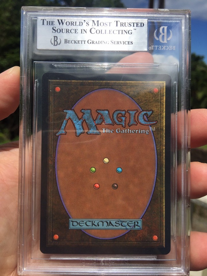 ALI FROM CAIRO, ARABIAN NIGHTS, 1993 MTG, RARE, BGS 9.0, GRADED "MINT ...