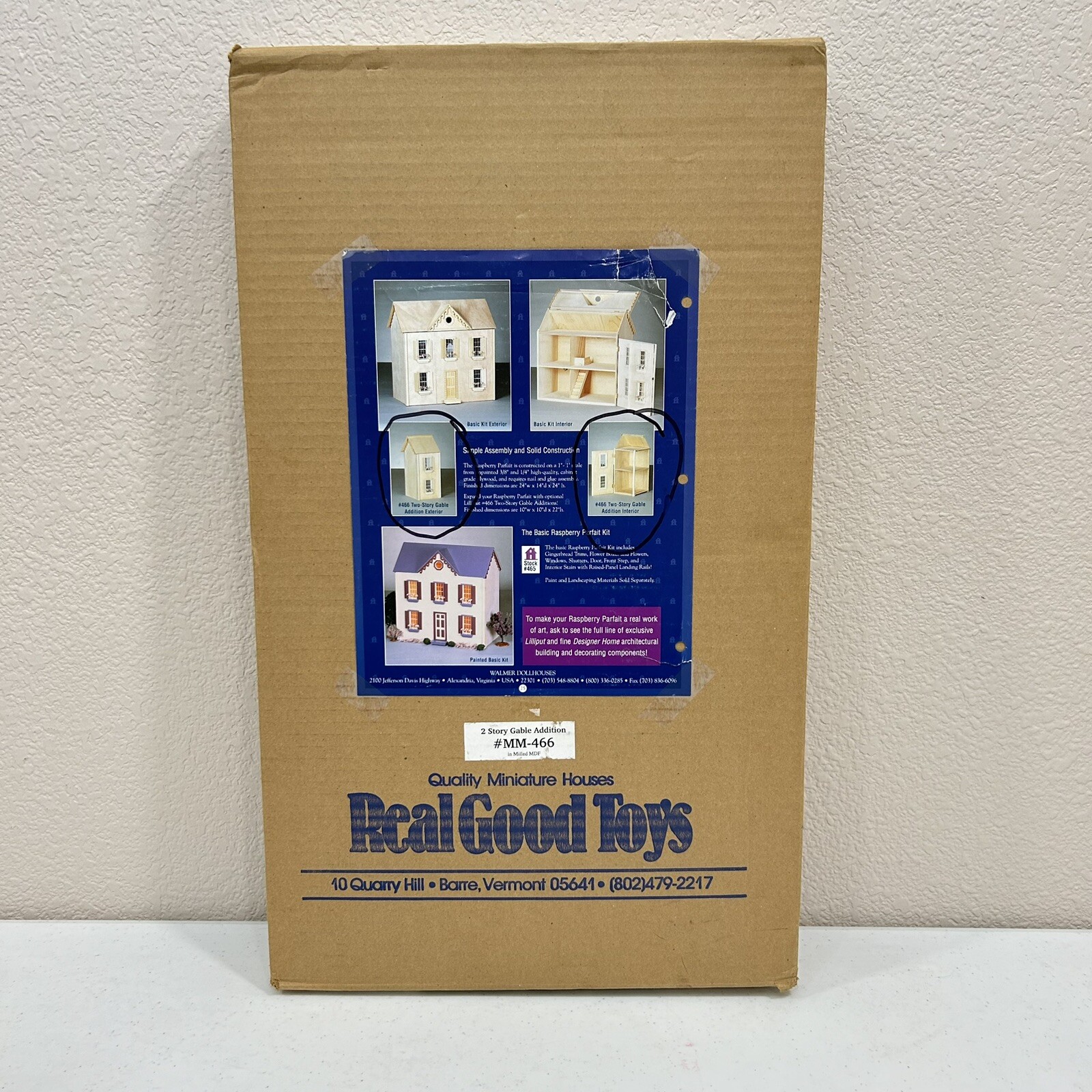 Vintage Real Good Toys Lilliput 2 Story Gable Addition #MM-466 | eBay