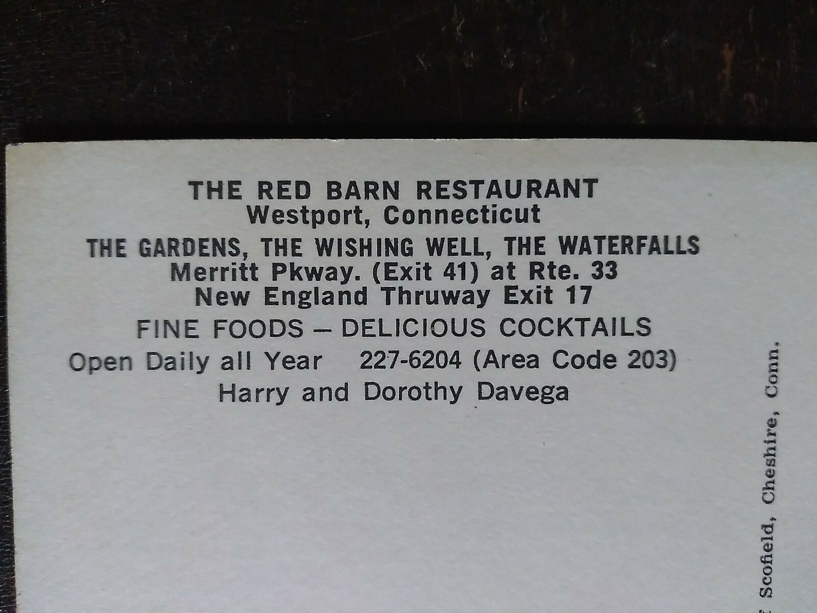 The Red Barn Restaurant, Westport, CT - Mid 1900s, Rough Edges | eBay