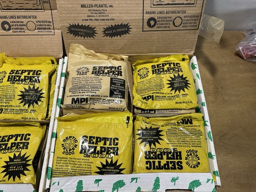 Septic Helper 2000 39 Count Five Ounce Bags Non-toxic More Concentrated ...