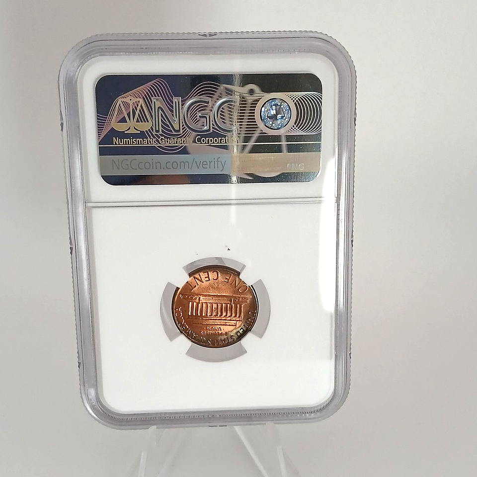 1982-D Small Date Zinc Lincoln Cent NGC UNC Details Al Color Scarce ...