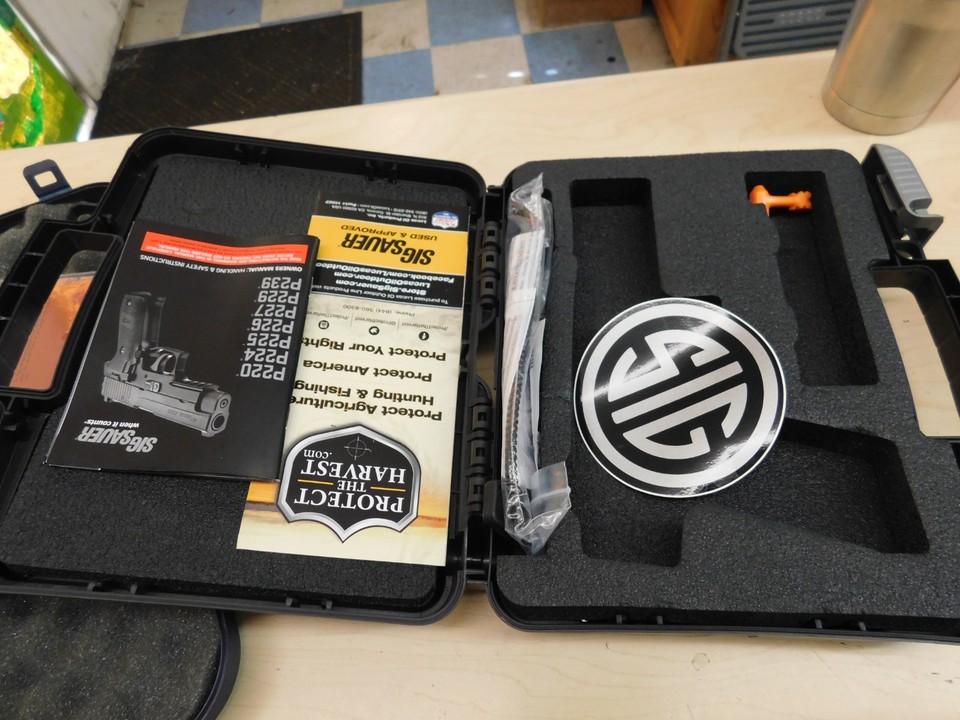 Factory SIG SAUER P224 P-224 - Hard Plastic Box Case | eBay