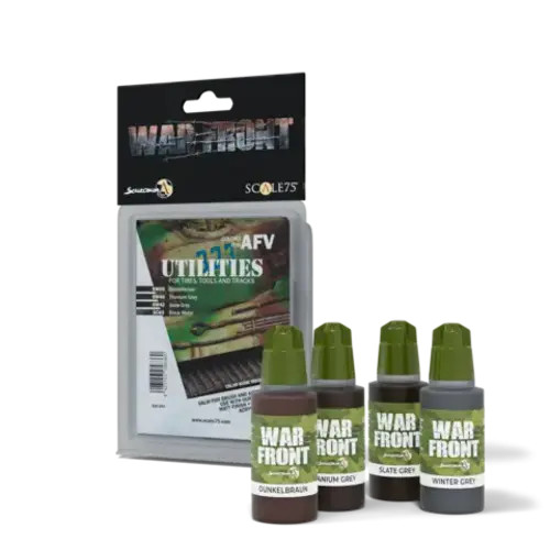 Paint Set Warfront COLORS FOR AFV-UTILITIES | englisch | SCALE75 PAINTS ...
