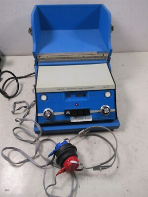Maico Hearing Instruments MA 19 Audiometer Hearing Tester w/ Headphones ...