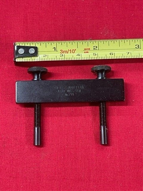 Starrett 299 Rule Clamp hold rules of the same or different widths up ...