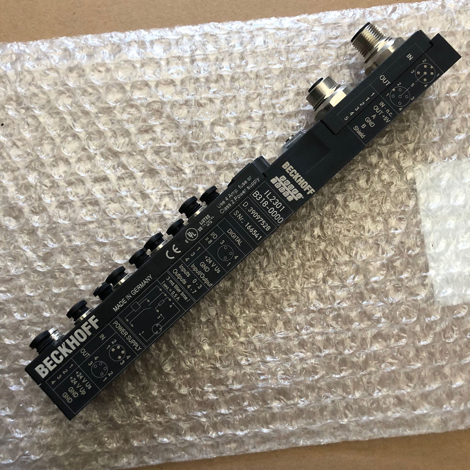 Used For BECKHOFF module IL2301-B318-0000 | eBay