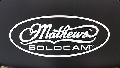 Mathews logo white 12 inches wide | eBay