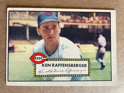 Ken RAFFENSBERGER 1952 Topps Baseball #118 Cincinnati Reds | eBay