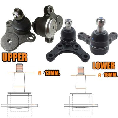 4X LOWER UPPER BALL JOINT FOR MAZDA B2000 B2200 B2600 PICKUP UTE 1985 ...