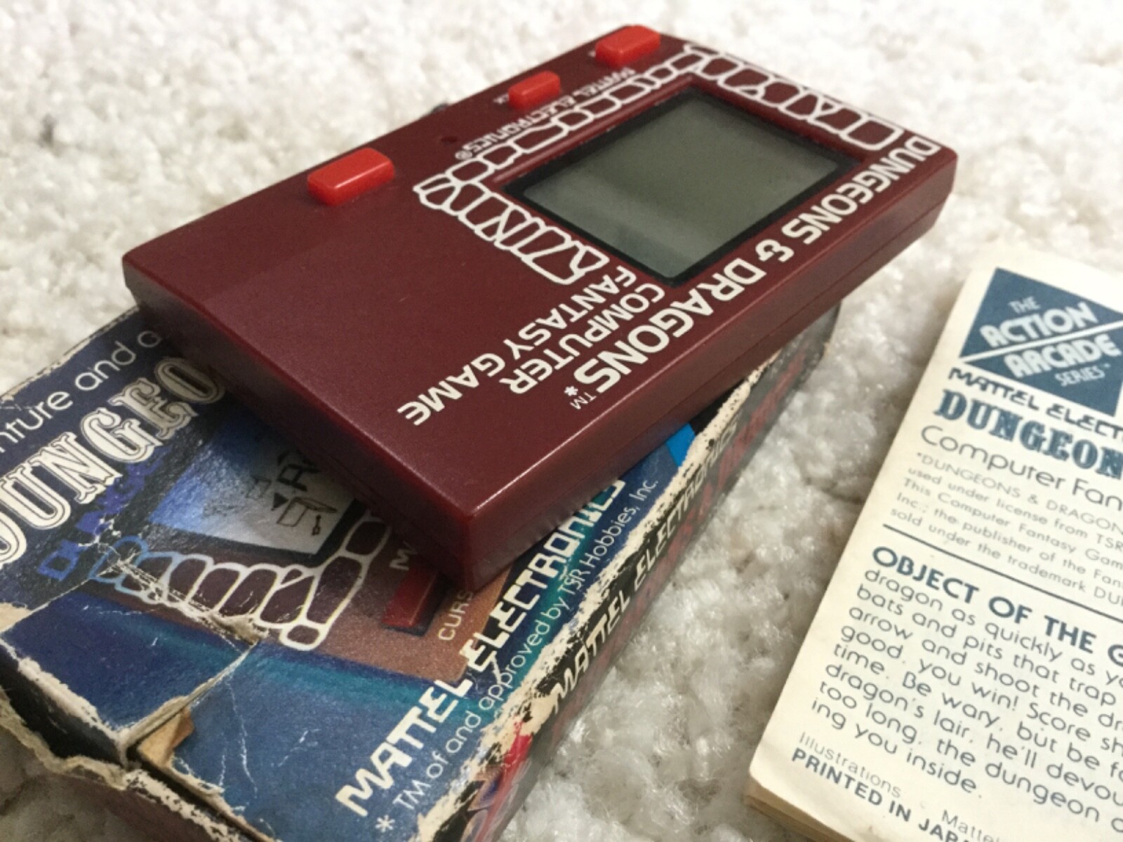 Dungeons & Dragons Computer Fantasy Game handheld electronic Action ...