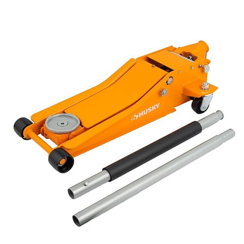 Husky Quick Lift Floor Jack 3-Ton Capacity Hydraulic Rust Resistant ...