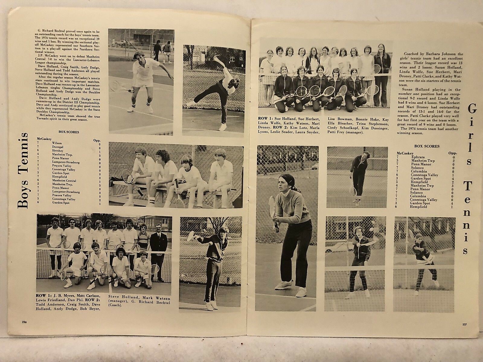 1974 J.P. McCaskey High School Yearbook JP PA Summer supplement | eBay