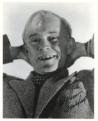 William Benedict. Signed 8x10 photo. Played Whitey in Bowery Boys ...