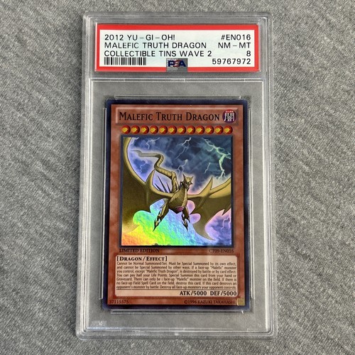 Yu-Gi-Oh! TCG Malefic Truth Dragon 2012 Collectors Tins CT09-EN016 ...