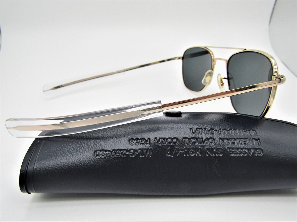 Vintage American Optical AO Aviator Sunglasses 1/10 12K GF Excellent ...
