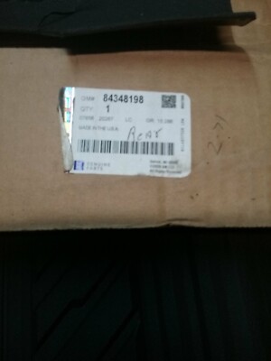 Genuine GM Floor Liners All-Weather 84348198 | eBay