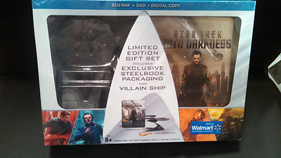 STAR TREK INTO DARKNESS Villain Ship USS VENGEANCE Steelbook BluRayDVD ...