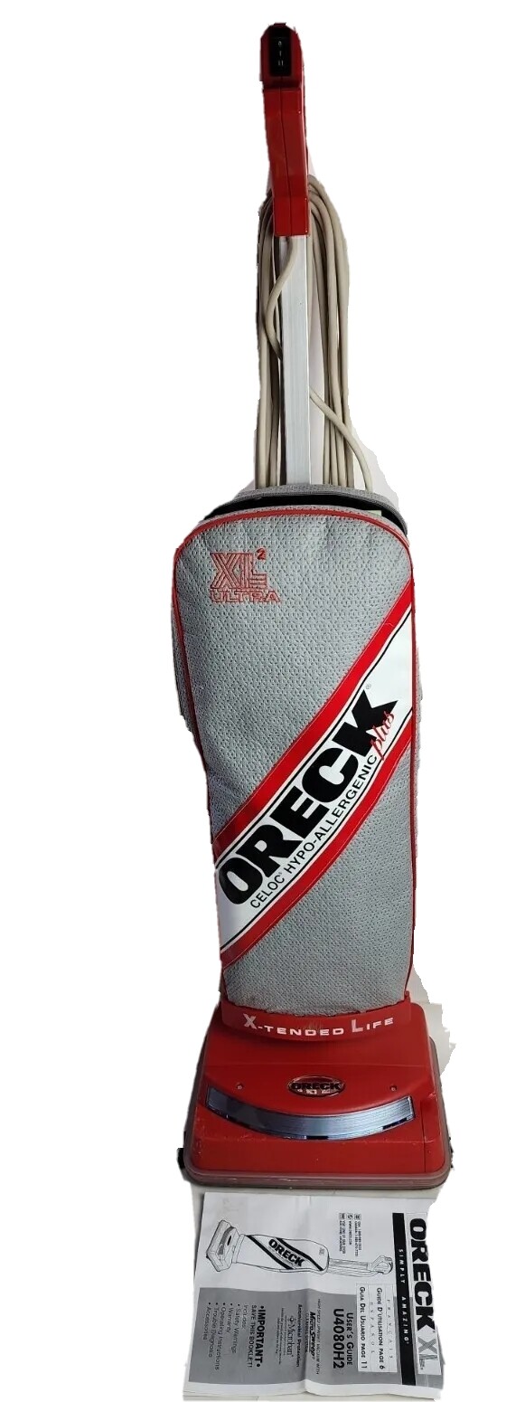 Oreck XL2 Ultra U4080H2RPDLN Upright Vacuum Cleaner Red Type 7 with ...