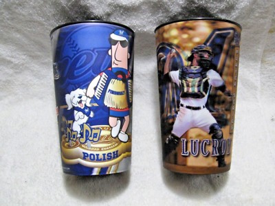 Vintage MILWAUKEE BREWERS MLB Baseball Promo Cups-LUCROY-KLEMENTS ...