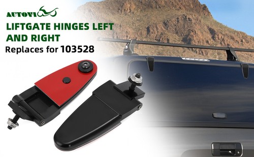 For Truck LEER 100XL 100LE Cap All Glass Rear Door Hinges Set ...