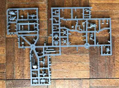 Warhammer 40k Imperial Guard Leman Russ Tank Commander Spare Parts Bits ...