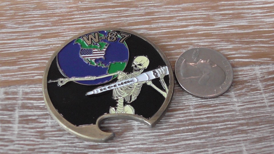 DOE NNSA Pantex Nuclear Plant Minuteman III W87 Mk 21 Challenge Coin # ...