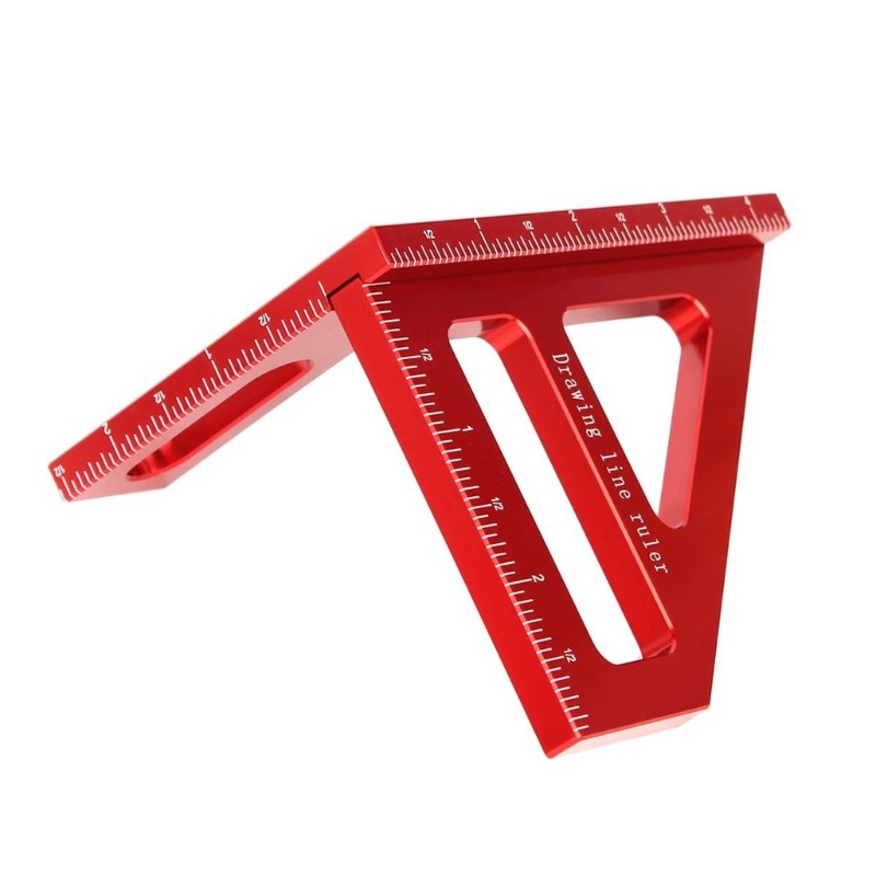 Handy Hollow Shape Aluminum Alloy Ruler for Measuring Three Dimensional ...