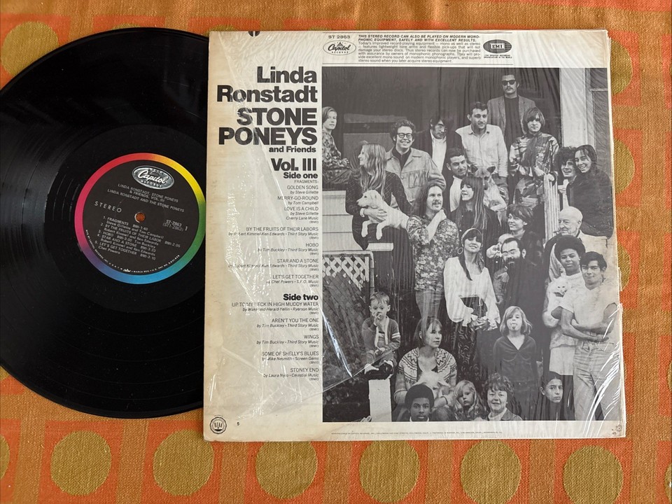 The Stone Poneys Linda Ronstadt Vol. IIi Original US vinyl | eBay