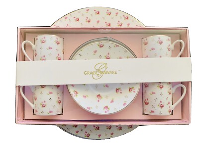 Grace Teaware - Fine Porcelain 12 Piece Dinnerware Set | eBay