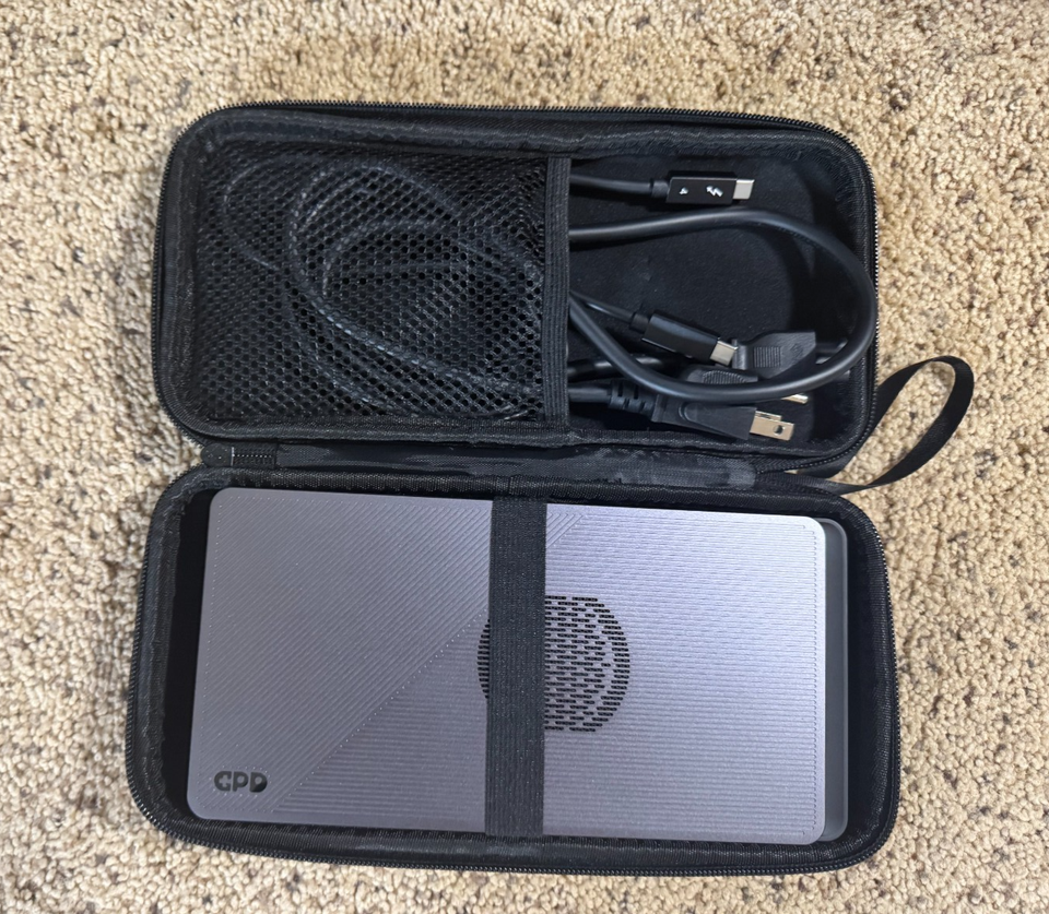 GPD G1 2024 (Latest Version!) Oculink and USB4 eGPU Dock with travel ...