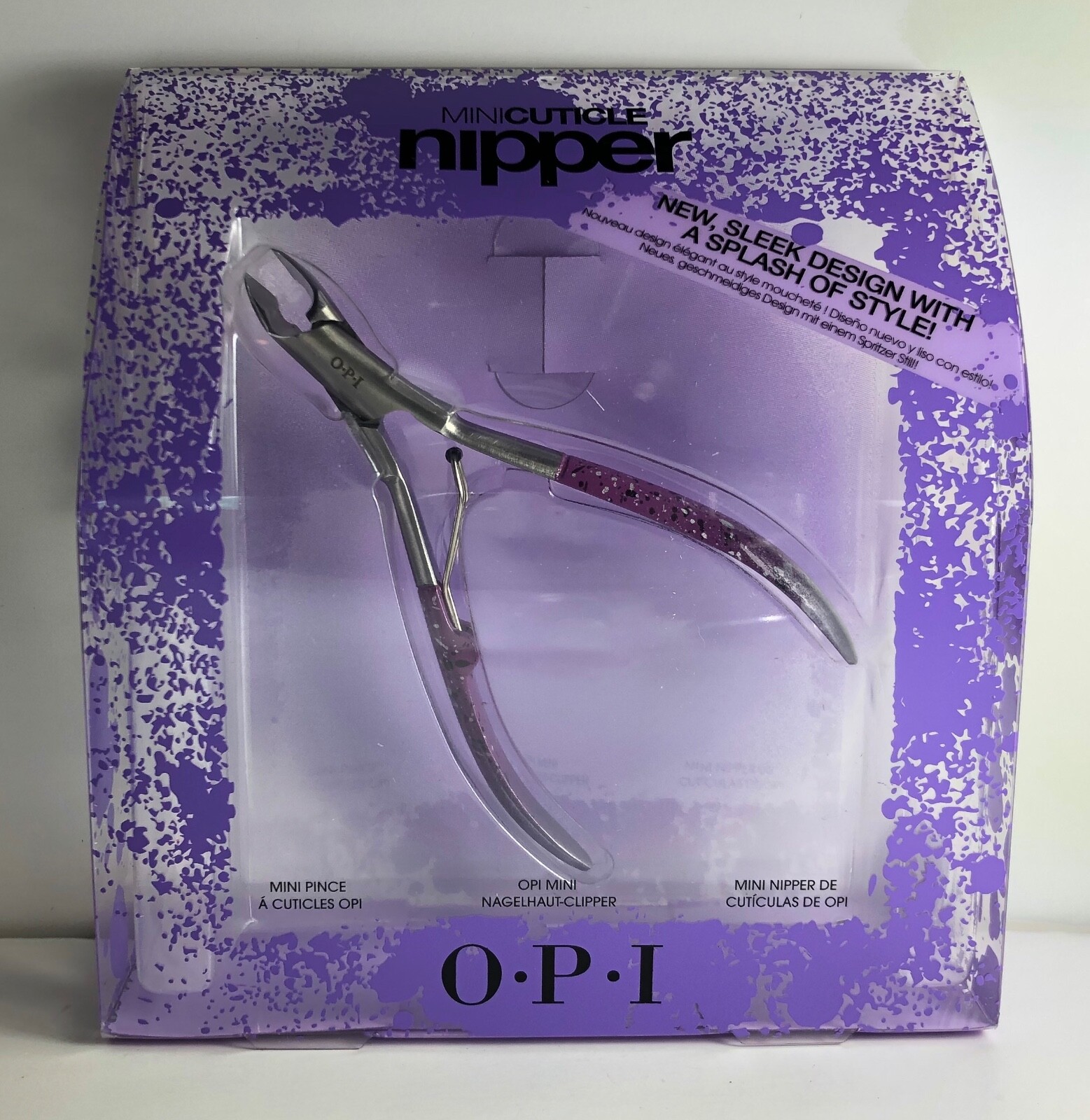 OPI Mini Cuticle Nipper Tool - New Sleek Design w A Splash of Style ...