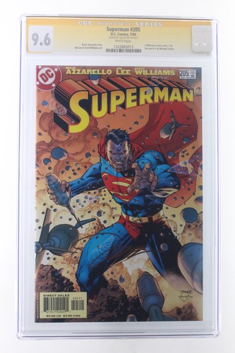 DC SUPERMAN #205 CGC 9.6 2004 SIGNATURE SERIES | eBay