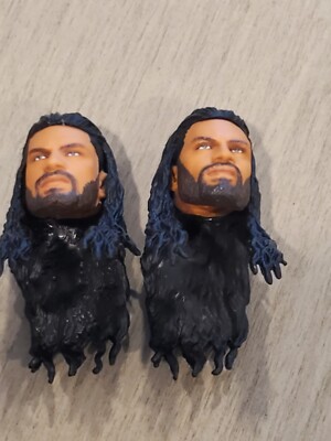 WWE Roman Reigns Heads Elite Wrestling Figure Custom Action Figure ...