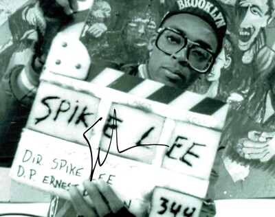 Spike LEE Signed Autograph Photo 2 AFTAL COA Director Malcolm X ...