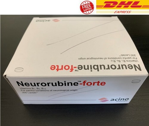 NEURORUBINE Forte With Vitamin B1, B6, B12 For Nerves 200's FREE ...