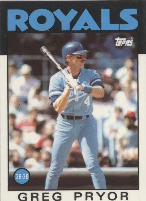 1986 Topps - Greg Pryor #773 Collector's Edition (Tiffany) for sale ...