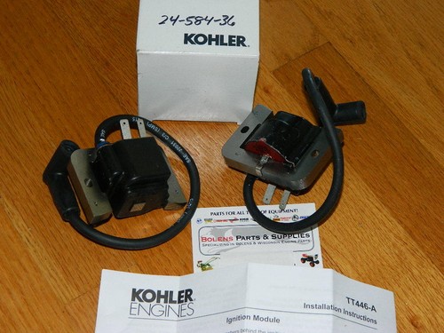 2 PK OEM Kohler Command ignition coil /module 24-584-36 CH / CV NOT ...
