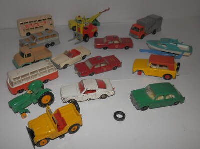 Vintage Matchbox Vehicles (16pcs) LOT - PARTS OR RESTORATION | eBay