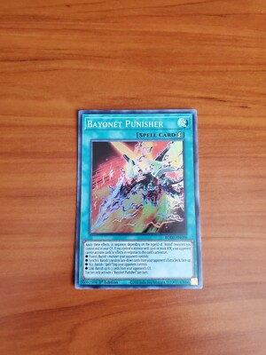 Bayonet Punisher - Yugioh Burst of Destiny - Super Rare - BODE-EN098 | eBay