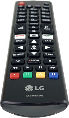 Original LG AKB75095308 TV Remote Control with NETFLIX and Amazon Keys ...