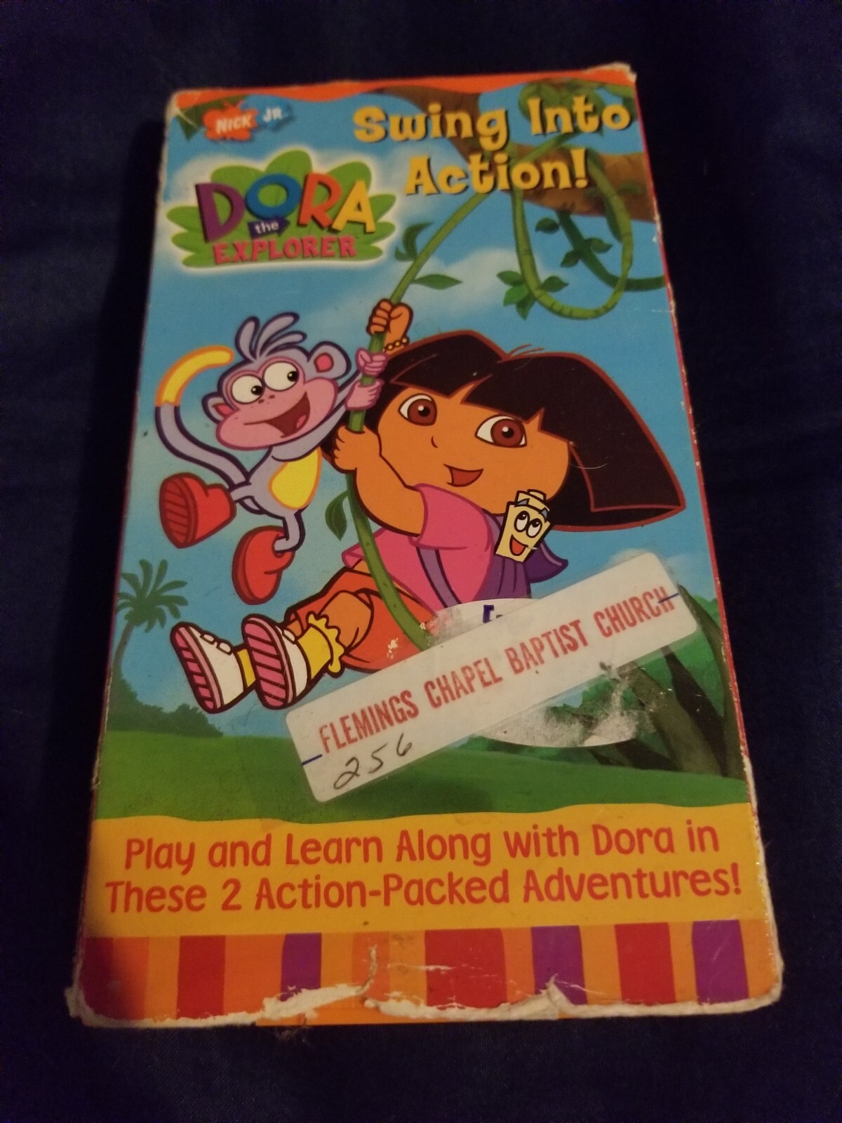 Dora the Explorer - Swing Into Action VHS 2001 Nick Jr preschooler learning tool 97368744332| eBay