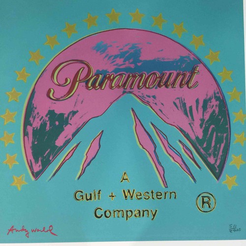 Andy Warhol Lithography off set cm 60x60 Signing on plate with ...