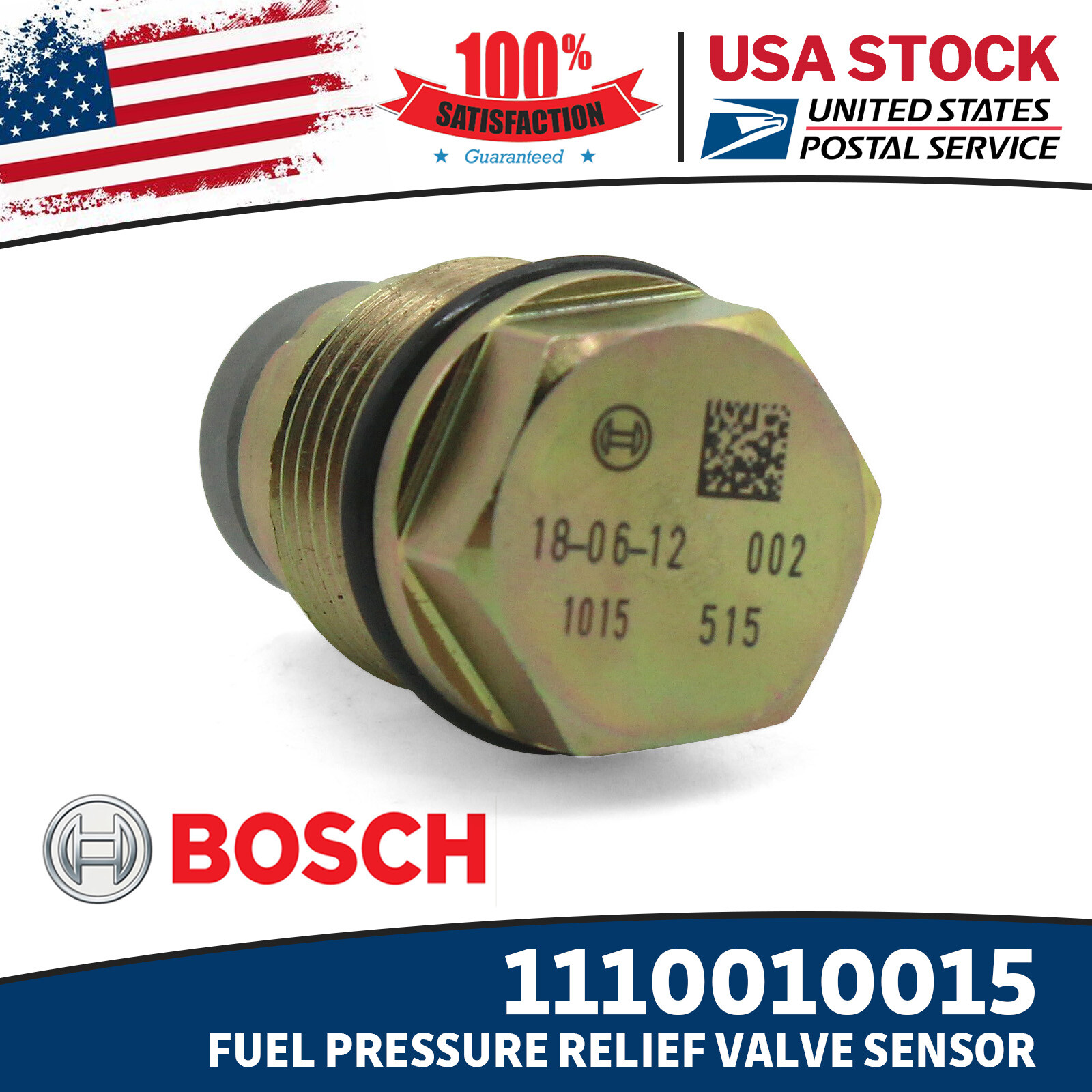 FUEL PRESSURE RELIEF VALVE SENSOR For Bosch 1110010018 Fit For PATROL ...