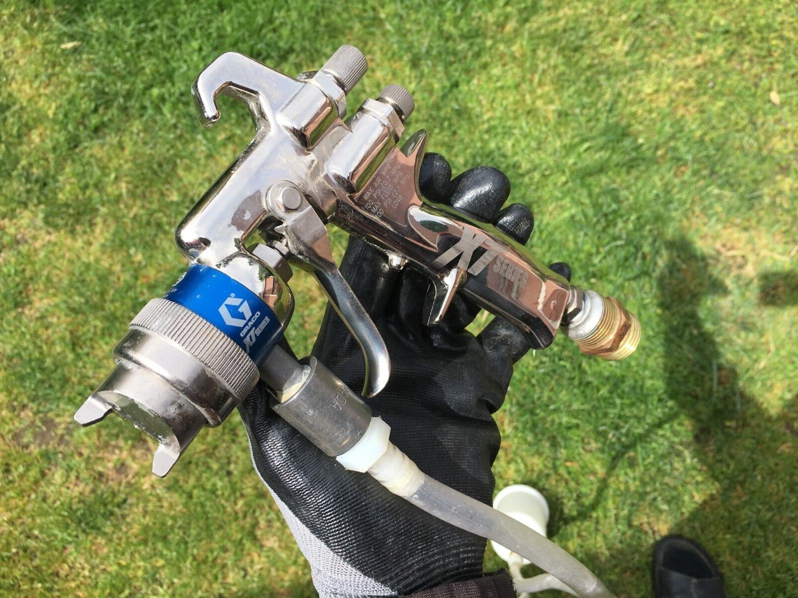 Mattson ATOM-miser HVLP Spray Air Regulator and Graco XT Series ...