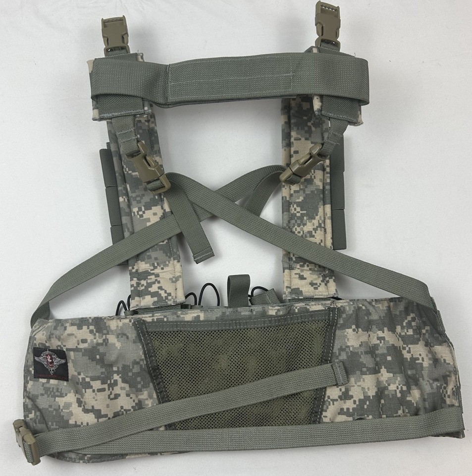 TAG Tactical Chest Rig Camo 6-Magazine Pouch Large New No Tags Military ...