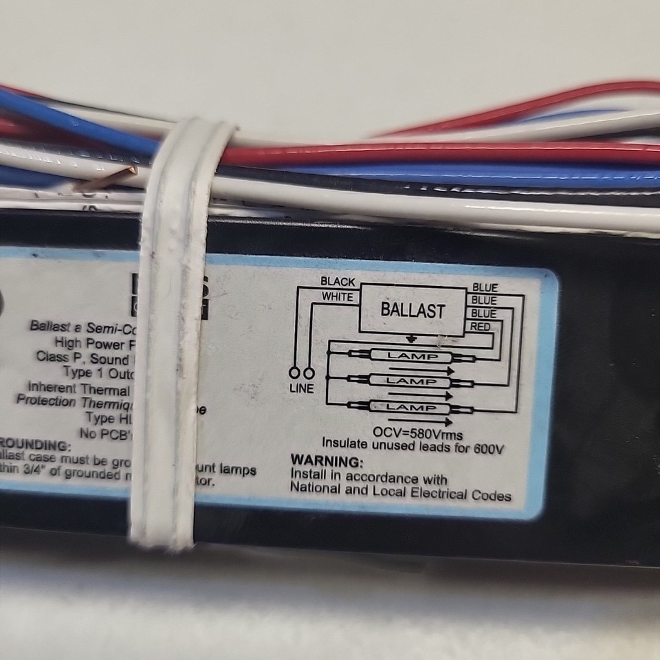 Philips Advance Optanium IOPA-3P32-N Ballast, 3-Lamp, 120-277V NEW ...